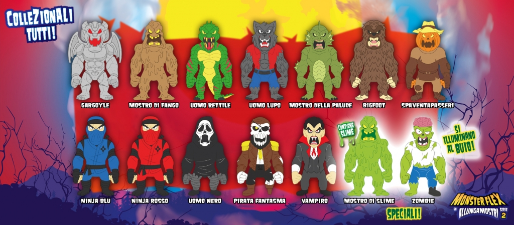 MonsterFlex Gli Allungamostri Serie 2 – Diramix