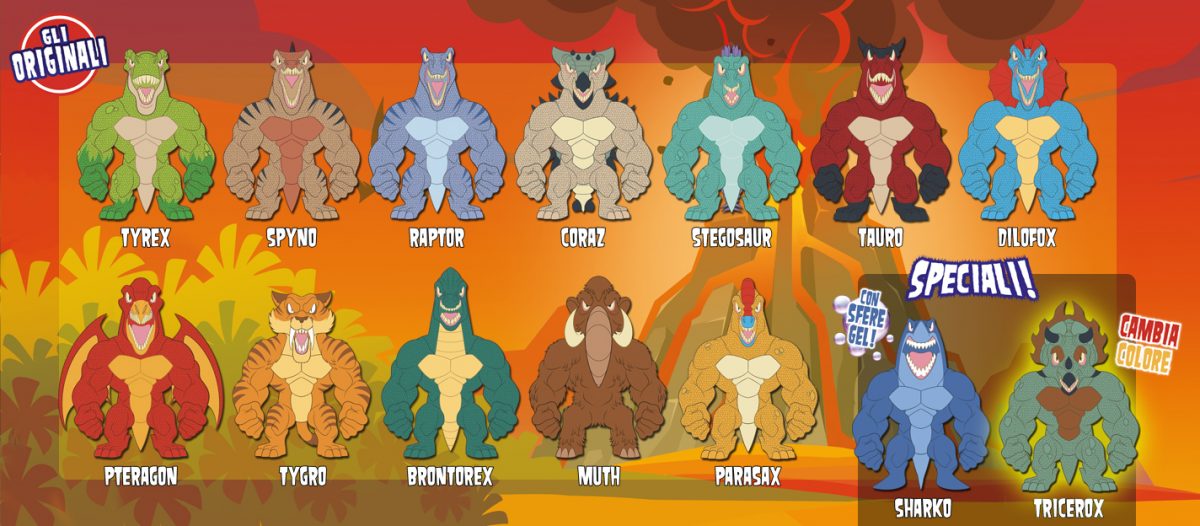 Dino Monsterflex Diramix