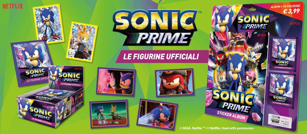 Sonic Prime Sticker Album – Diramix