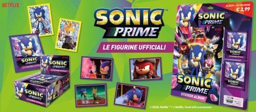 Sonic Prime Sticker Album – Diramix