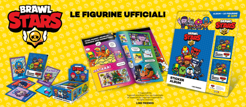 Brawl Stars sticker album – Diramix