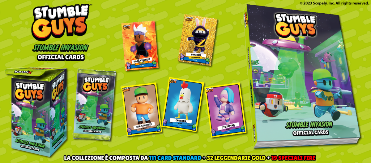 Stumble Guys Stumble Invasion Official Cards – Diramix