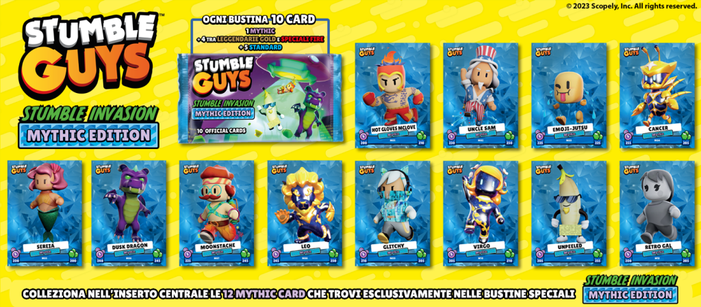 Stumble Guys Stumble Invasion Official Cards – Diramix